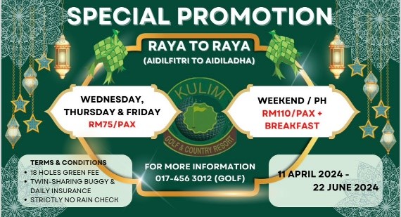 PROMOTION - Kulim Golf & Country Resort
